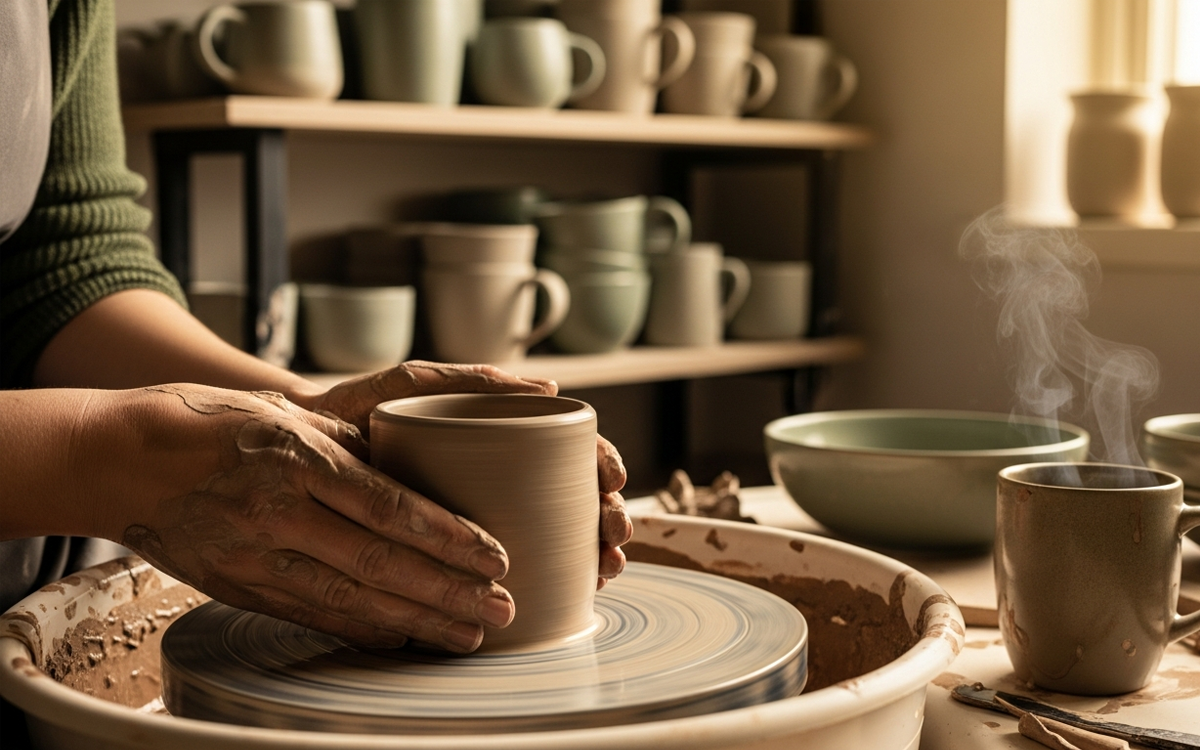From Clay to Keepsake — The Quiet Magic Behind a Handmade Mug – Taïga ...